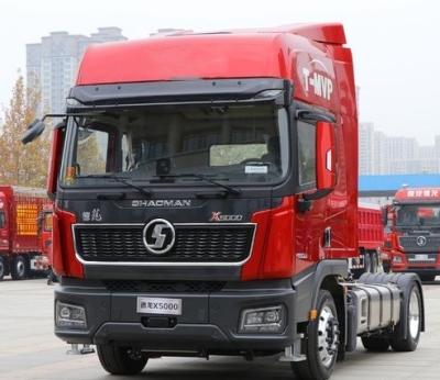 Cina SHACMAN X5000 testa del trattore 6x4 460HP EuroV Red Truck testa del trattore in vendita