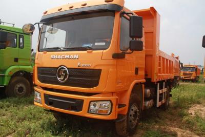 China 180hp Light Dump Truck SHACMAN L3000 4X2 Euroll White Dump Truck for sale