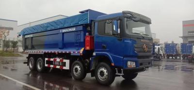 중국 유로비 화이트 자동 무거운 템퍼 덤프 트럭 8x4 40HP SHACMAN 판매용