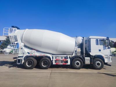 Cina 8x4 camion trasportatore di calcestruzzo SHACMAN H3000 Concreto Transit Mixer 375HP Bianco in vendita