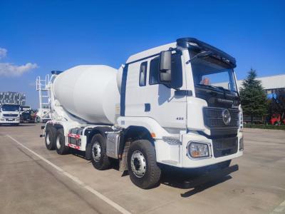 Cina 8x4 camion trasportatore di calcestruzzo SHACMAN H3000 Concreto Transit Mixer 375HP Bianco in vendita
