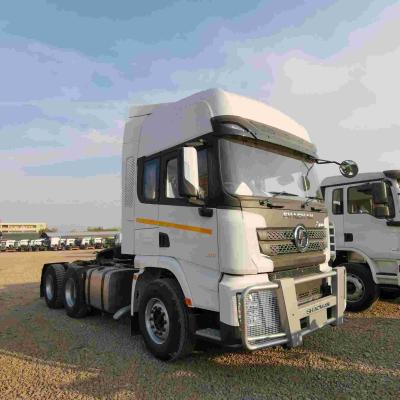Cina SHACMAN X3000 6x4 camion trattore EuroV 480HP camion bianco testa del trattore in vendita