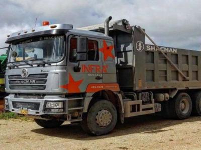 Cina SHACMAN F3000 380HP EuroII 10 ruote camion di scarico 6x4 WEICHAI motore diesel in vendita
