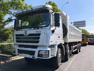 중국 SHACMAN F3000 8x4 380hp 유로V 덤프 트럭 WEICHAI 엔진과 함께 이중 단계 축 판매용