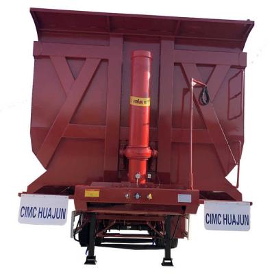 Cina 3 assi idraulici di scarico retro capovolto semirimorchio SHACMAN CIMC in vendita