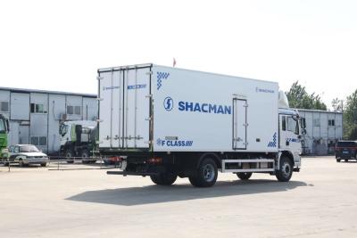 Cina SHACMAN L3000 Van Cargo Truck 4x2 340hp camion 290hp Euro II Bianco 6 ruote Cargo Truck in vendita