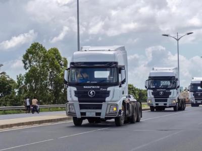 Cina Capo di trattore Euro 3 10 ruote SHACMAN 450 CV X3000 6*4 Trattore Camion usato Trasporto Costruzione in vendita