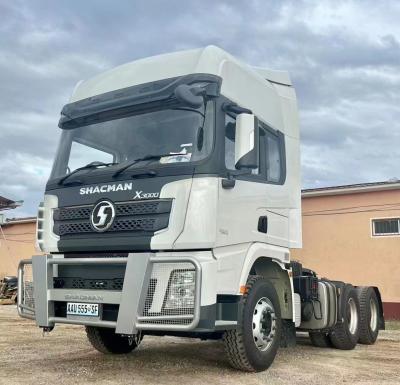 Cina Capo di trattore Euro 3 10 ruote SHACMAN 450 CV X3000 6*4 Trattore Camion usato Trasporto Costruzione in vendita
