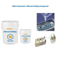 China Two-component clear silicone potting compound for electronic component for sale