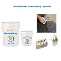 China Two-component clear silicone potting compound for electronic component for sale
