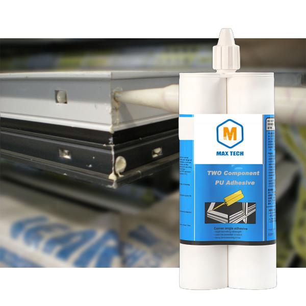 Quality Two-component aluminium corners connection polyurethane bonding glue for sale