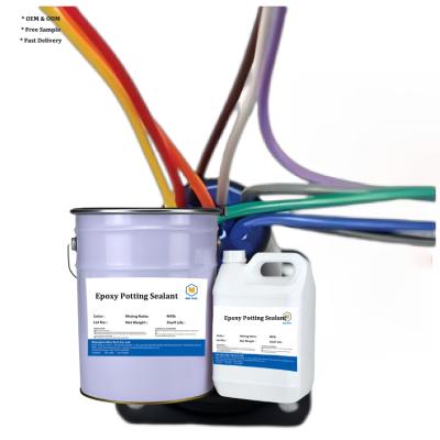 China Dos componentes Alta conductividad térmica Envasado epoxi de componentes electrónicos en venta