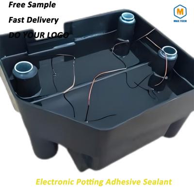 China Two-component High Hardness Black Epoxy Resin Potting Adhesive Electronic Devices Electronic Components Epoxy Resin Potting for sale