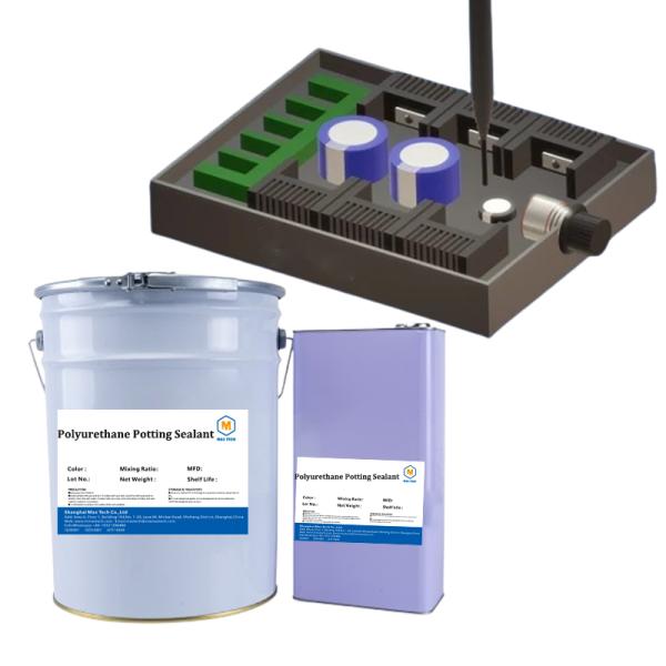 Quality Two Component Transparent Waterproof IP68 Dielectric Insulating Liquid PU for sale