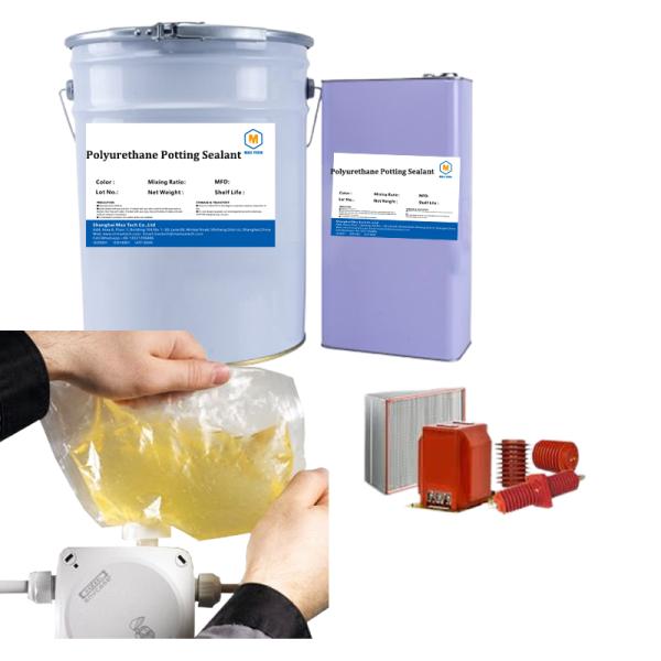 Quality Two Component Transparent Waterproof IP68 Dielectric Insulating Liquid PU for sale