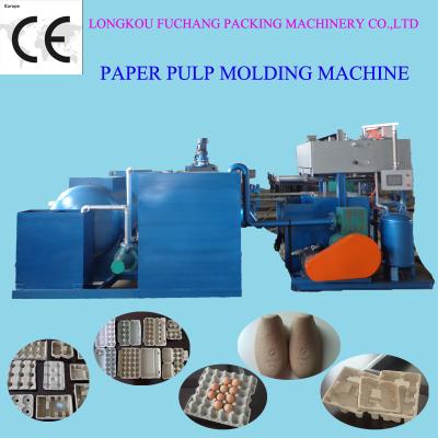 China Reciprocating Type Pulp Molding Machine Waste Paper Recycle Egg Tray Machine for sale