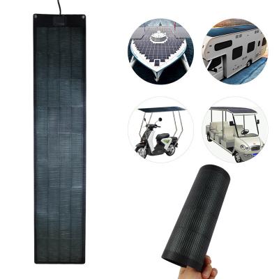 Cina pannelli solari flessibili sottili 150W Rollable per i caravan in vendita