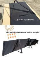 China 18V 100w Foldable Solar Panel For Solar Camping Solar Panel System for sale