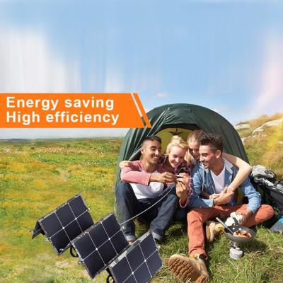 Cina Pannello solare pieghevole da 110W ETFE Portatile 6 Plegabile Caricabatterie da viaggio in vendita