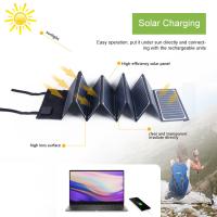 China 60W Foldable Solar Panel Portable With ETFE Technology USB-C for sale