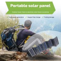 China 60W Foldable Solar Panel Portable With ETFE Technology USB-C for sale