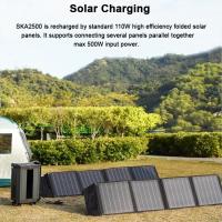 China Portable Solar Panel Generator Power Station 2500W 4000W for sale