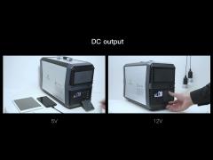Centrale elettrica di sostegno 1000w 110v 220v del gruppo elettrogeno della batteria del pannello solare domestico