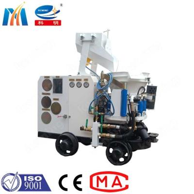 China PYC6 Dry Shotcrete Machine 7.5kw Remote Control 500M Spraying for sale