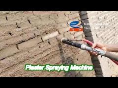 KLW180D Diesel Mortar Spraying Machine Mortar Plaster With Famous Engine