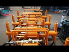 lichtgewicht Air Driven Hydraulic Grout Pumps Kolvenpompen voor gatverzegeling