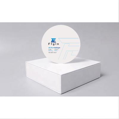 China Lab 8 Layers 4D Pro Multilayer Zirconia Block 100% Sinocera Natural Transitions for sale