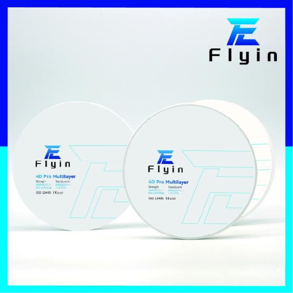 Quality Cad Cam Dental 4D Pro Multilayer Zirconia Block Translucent 8 Layers for sale