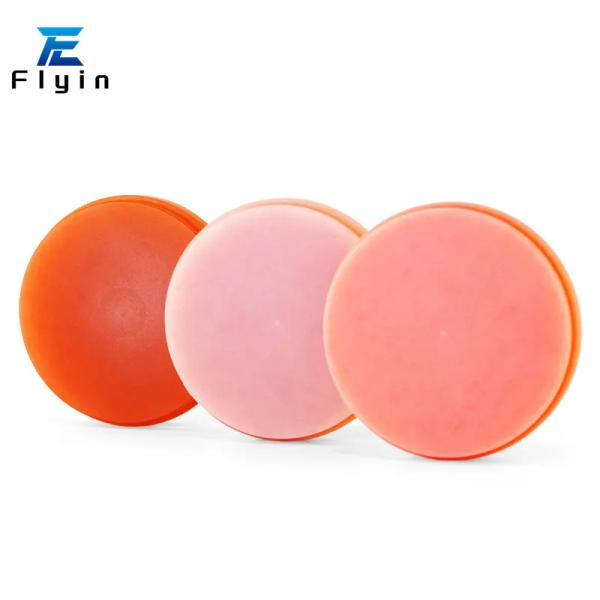 Flyin Super Translucide PMMA Disc blocchi lisci e delicati la consistenza superficiale è eccellente dando un tocco piacevole