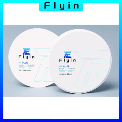 China High Strength HT Plus Zirconia Blocks for Cad cam Milling Machine Dental Equipment for sale