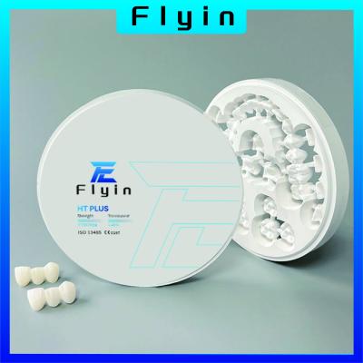 China Anti Corrosion HT Plus Zirconia Dental Block Good Compatibility With Oral Tissue for sale