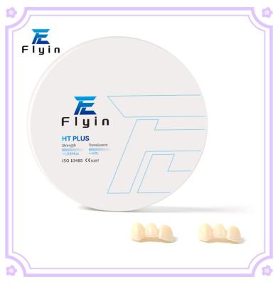China Oem Dental Zirconia Ceramics Multilayer Dental Zirconia Block A1 A2 A3 Color for sale
