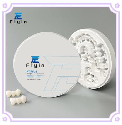 China High Translucent HT Plus Zirconia Blocks Ceramic Block For Dental CAD/Cam System for sale