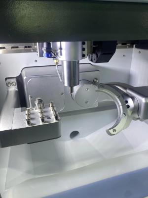 China 5 Axis CAD CAM Dental Milling Machine with 10-Tool Capacity 220-230V and One-Year Warranty for sale