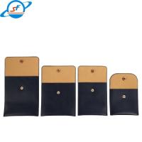 China Personalized Pu Leather Jewelry Packaging Pouches Scratchproof for sale
