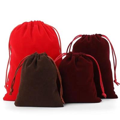 中国 柔軟な用途の結婚式プレゼントのためのカスタマイズされた布の宝石袋 販売のため