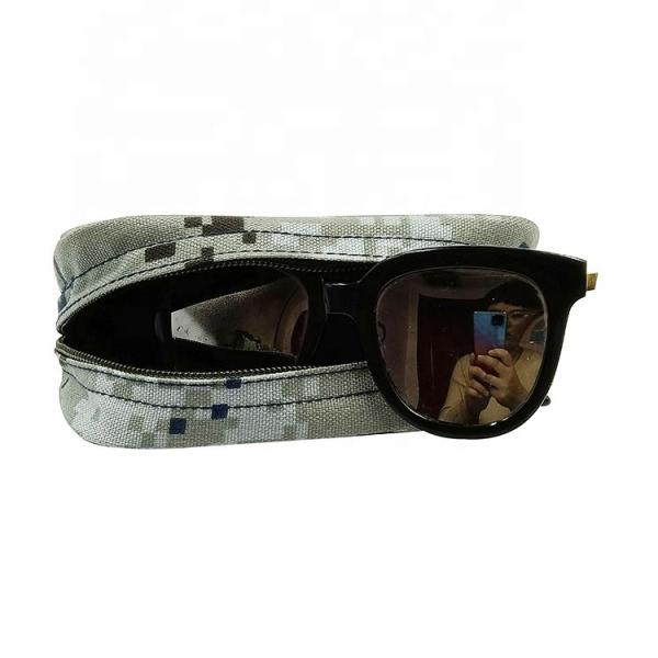 Quality Stylish Camouflage Glasses Case EVA Sunglasses Case 163mm Length for sale