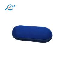 China Zipper Close Hard EVA Glasses Case Smooth Surface Nylon Material for sale