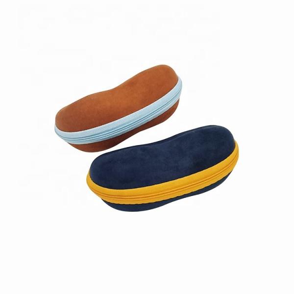 Quality Oem Logo Custom Made Durable EVA Glasses Case With Zipper 162*80*60mm for sale