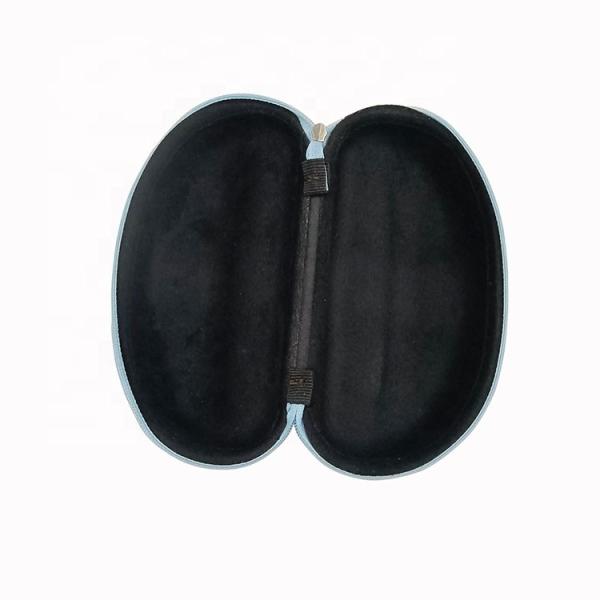 Quality Oem Logo Custom Made Durable EVA Glasses Case With Zipper 162*80*60mm for sale