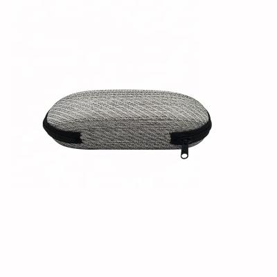 China Zipper Nylon Material Eva Sunglasses Case Custom Print Lightweight for sale