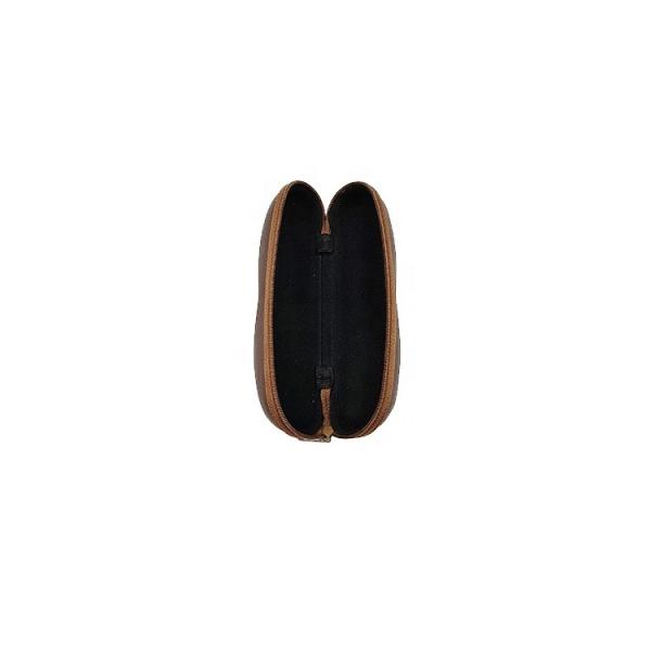 Quality Fashionable PU Leather Sunglasses Case Custom Logo EVA Sunglasses Case for sale