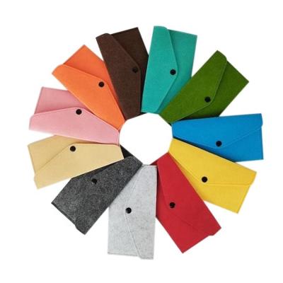 China Gepersonaliseerde dames felt zak bril hoes krasbestendige Te koop