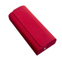 China Scratchproof Hand Made Foldable Eyeglass Case Customized Size Color for sale