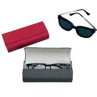 China Scratchproof Hand Made Foldable Eyeglass Case Customized Size Color for sale