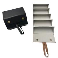 China Multiple Color Portable Sunglasses Organizer Box Irregular Shape for sale